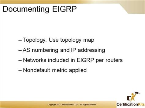 Cisco CCNP ROUTE Implementing EIGRP Part II