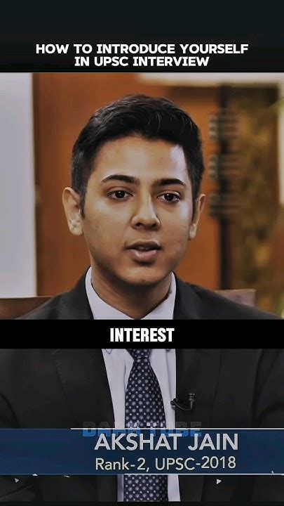 How To Introduce Yourself In Upsc Interview Upscinterview Iasinterview Youtube Shorts Youtube