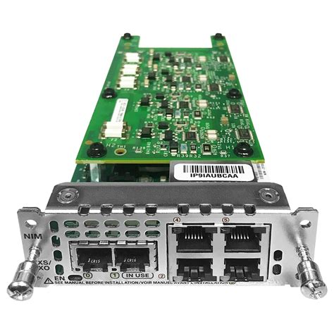 NIM FXS FXO Cisco Module ISR Series NetworkTigers