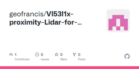 GitHub Geofrancis Vl L X Proximity Lidar For Ardupilot