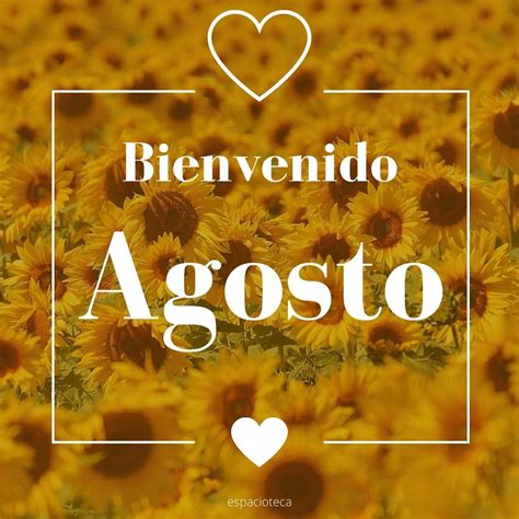 Bienvenido Agosto Imágenes Y Tarjetas Espacioteca