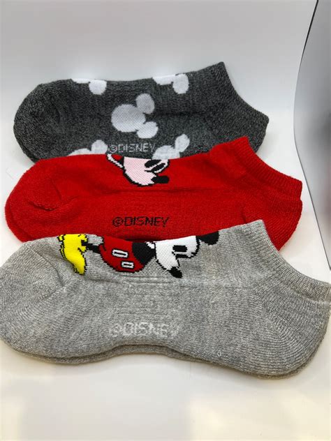 Vintage Thick Anklet Mickey Mouse Socks Adult Small Etsy