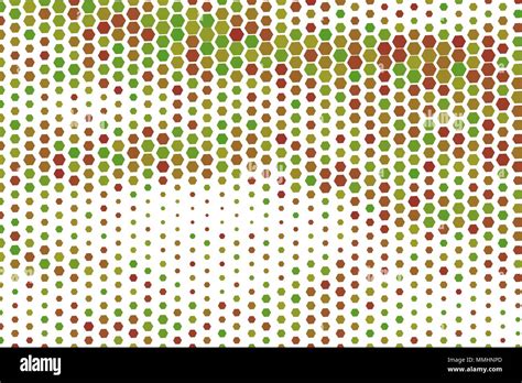 Abstract Geometric Hexagon Pattern Colorful And Artistic For Graphic Design Catalog Textile Or