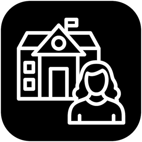 Scholar Female Vector Icon Illustration Of Literature Iconset Premium