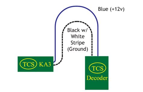 tcs 2010 ka n1 n scale dcc decoder keep alive device hardwire