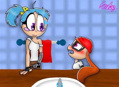 Beautiful Blue Meggy X Tari SMG4 Amino