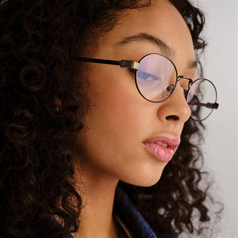 Poseidon Deux Dark Gunmetal Uni Sex Oval Blue Light Le Specs