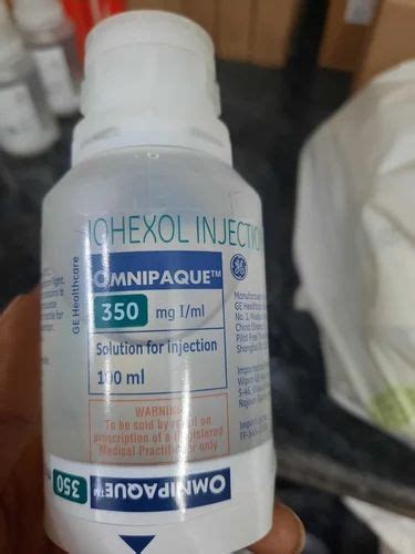 ge omnipaque 350 mg 100 ml injection at rs 1300 bottle in new delhi