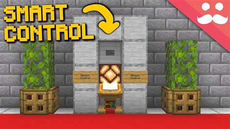 Smart Control Panel In Minecraft 1 14 Youtube