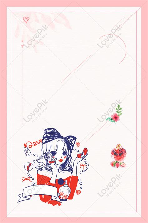 뷰티 화장품 스킨 케어 배경 이미지 Hd 포리스 여성 제품 꽃 배경 사진 무료 다운로드 Lovepik