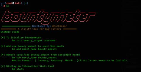 GitHub Rohsec Bountymeter BASH Bounty Meter Is A Command Line Utility Tool Designed For Bug