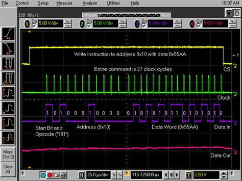 Spi Eeprom 93lc56bt Iot непонятное поведение Цифровые схемы