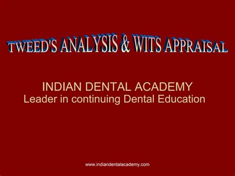 Downs Analysis In Orthodontics Nay Aung Phdpdf