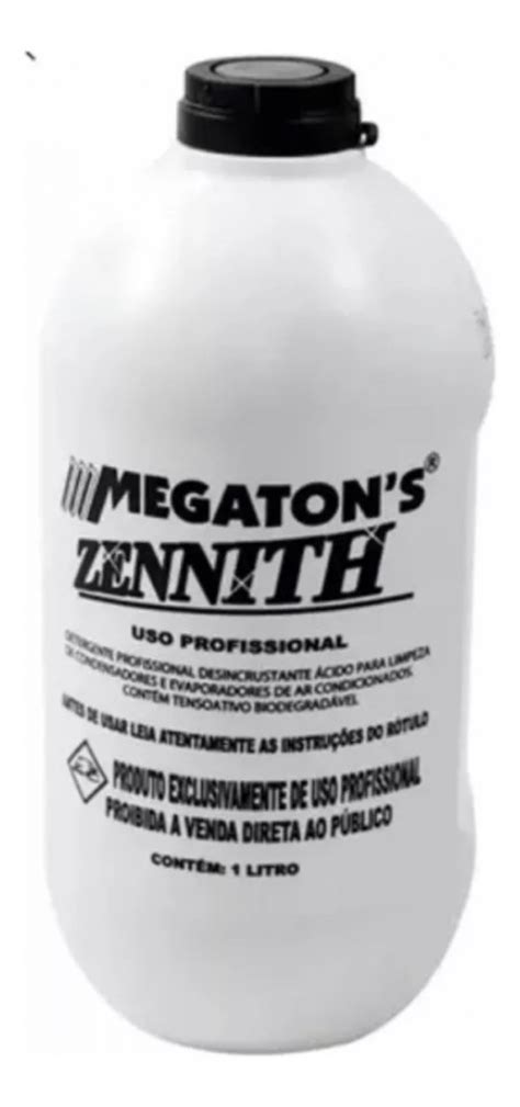 Zennith Megatons Detergente Ácido Super Ativo Para Limpeza Nuclear