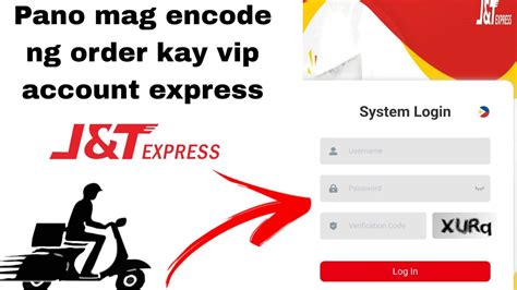 pano mag encode ng order kay jandt express vip account youtube