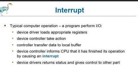 Solved Interrupt ﻿typical Computer Operation ﻿a Program