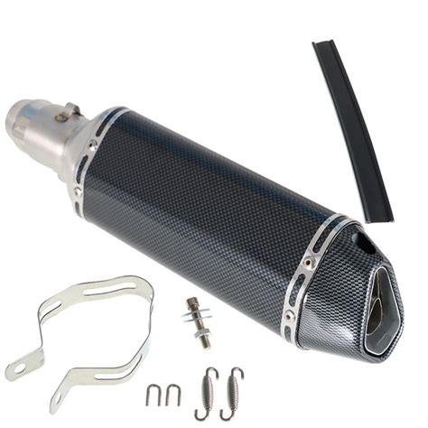 Universal Slip On Exhaust Muffler Pipe Db Killer Silencer 38 51mm