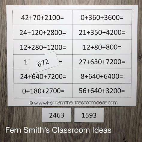 Resources To Use Today In Your Classroom For 4th Grade Math Multiply Using Partial Products
