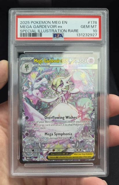 PokÉmon Tcg Mega Gardevoir Ex Sir Mega Evolutions Psa 10 £1 171 96