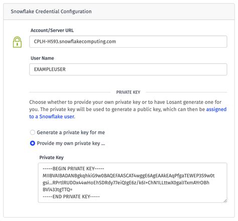 Service Credentials Losant IoT Platform Documentation