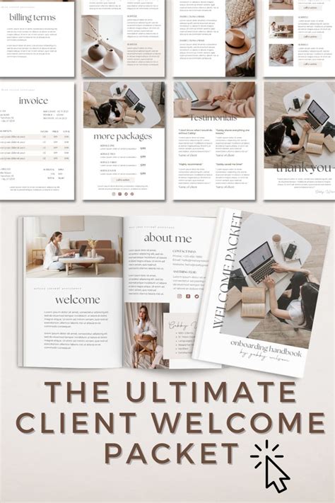 Client Welcome Packet Template Virtual Assistant Welcome Packet New Client Service Guide