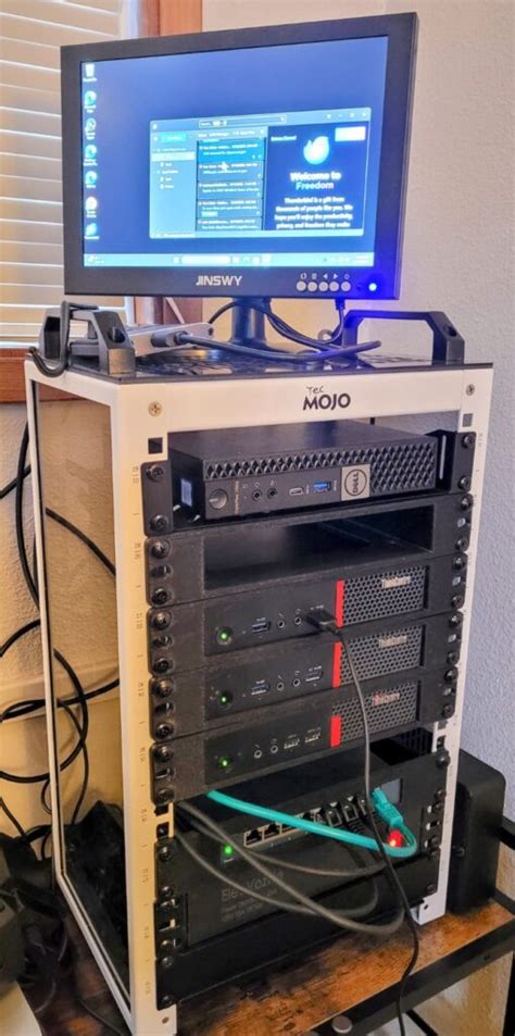 Another Tiny Pc Added To The Mini Server Rack Etherham