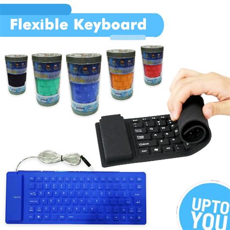 Keyboard Fleksibel USB Flexible Keyboard USB Shopee Indonesia