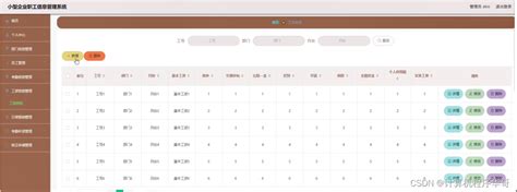 【附源码】计算机毕业设计ssm小型企业职工信息管理系统中小企业信息管理系统界面 Csdn博客