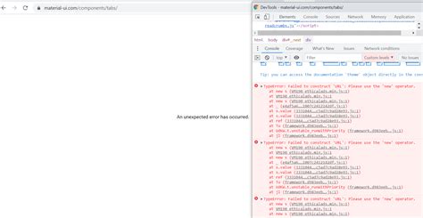 Docs Ethical Ads Crashes The Page Issue Mui Material Ui GitHub