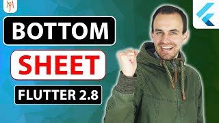 Flutter Tutorial Draggable Modal Bottom Sheet Scrollable Height Full Screen Rounded Corners