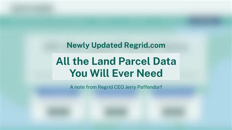All The Land Parcel Data You Will Ever Need Newly Updated Regrid Com