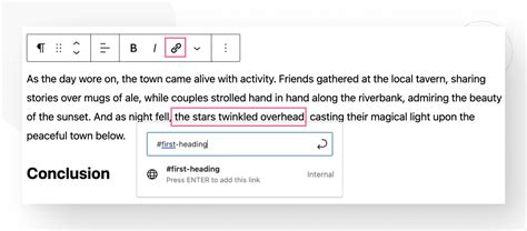 How To Link To A Specific Section Of A Page In WordPress White Canvas