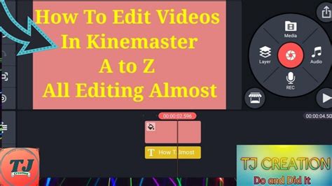 How To Edit Video In Kinemaster Kinemaster Video Editing Tricks Kinemaster Tutorial TJ