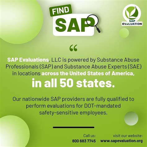 Sap Substance Abuse Professional Program For Dot Starts 255 Artofit