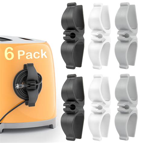 Buy Cord Organizer For Kitchen Appliances 6 Pack Appliance Cord Organizer Stick On Small