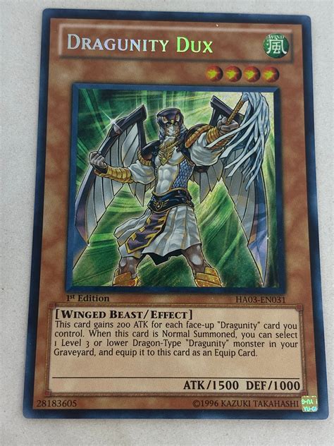 Dragunity Dux Ha03 En031 Genesis Tcg