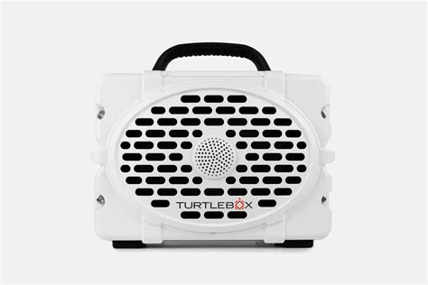 Turtlebox Gen 2 Speaker White Black Andy Thornal Company