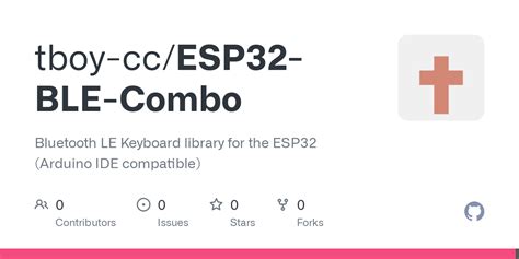 Github Tboy Ccesp32 Ble Combo Bluetooth Le Keyboard Library For The Esp32 Arduino Ide