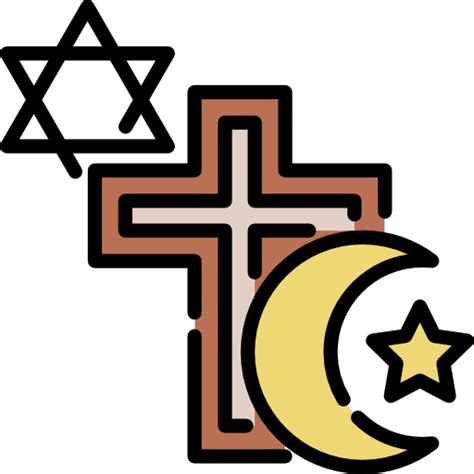 Religion Special Lineal Color Icon Religion Special Lineal Color Icon