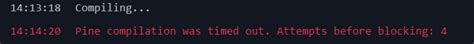 Weird Complier Behaviour Compiler Time Limit Is Off Rpinescript