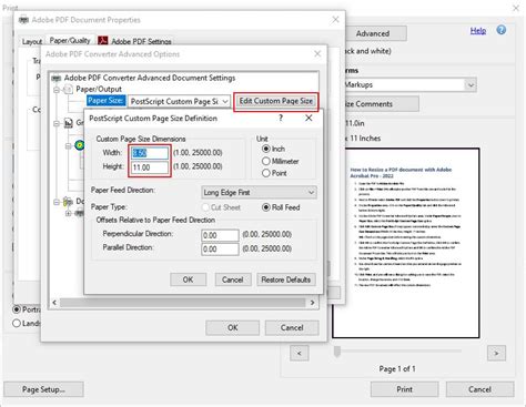How To Resize A PDF Document With Adobe Acrobat Pro