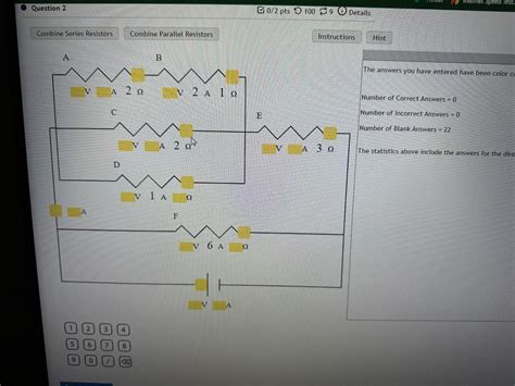 Solved He Circuit At Left Is A Puzzle To Completely Solve Chegg Com