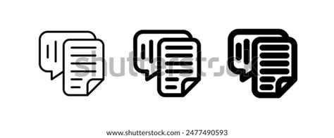 Editable Speech Recognition Transcription Vector Icon Stock Vector Royalty Free 2477490593
