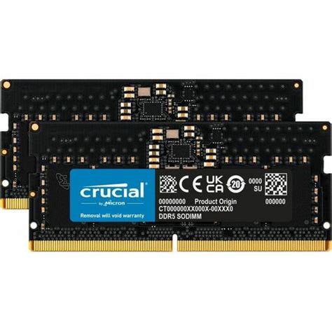 Crucial 16gb 2 X 8gb Ddr5 Sdram Memory Kit