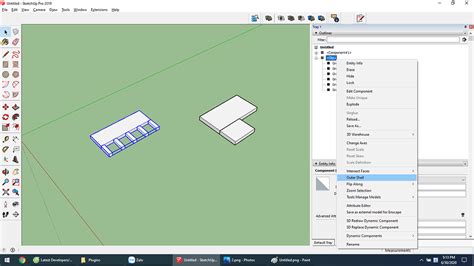 help me set funtion outer shell for components ruby api sketchup