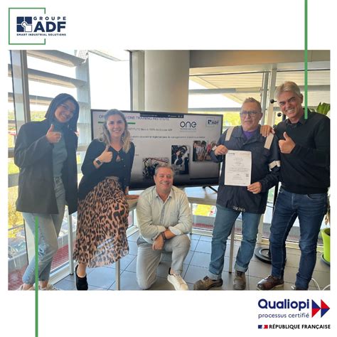 Certification Qualiopi Groupe Adf