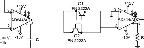The Schematic Diagram Of The New Current Controlled Memristor Emulator