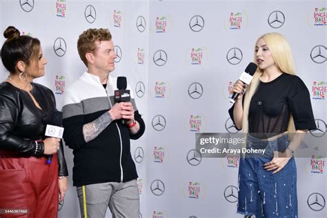 Sisanie Jojo Wright And Ava Max Attend Iheartradio 1027 Kiis Fms