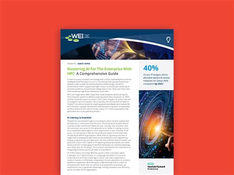 Mastering Ai For The Enterprise With Hpc A Comprehensive Guide The Businesscover