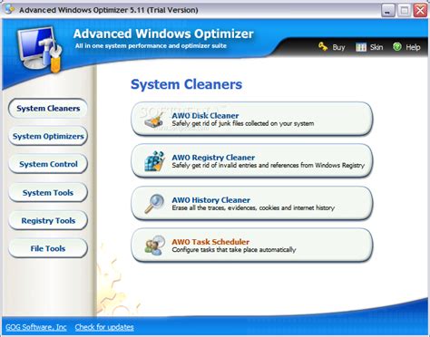 Advanced Windows Optimizer Download Softpedia